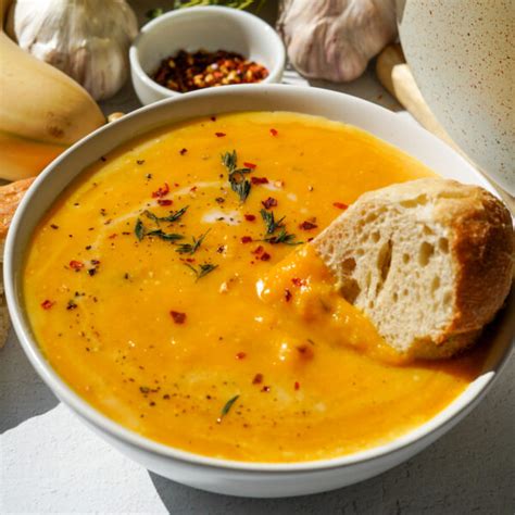 Vegan Butternut Squash Soup Plantyou