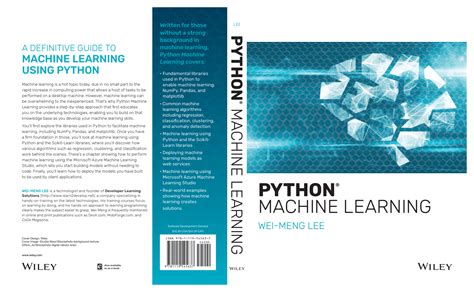 Machinelearningusingpythonpdf Docdroid