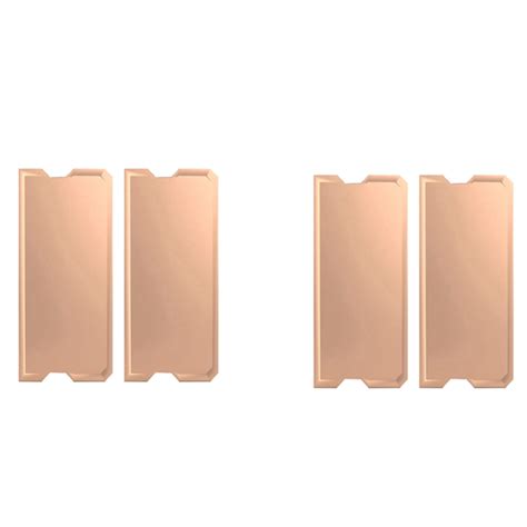 4x Ddr4 Ddr5 Memory Cooling Heatsink Radiator Laptop Memory Heat Sink Memory Cooling Vest Memory