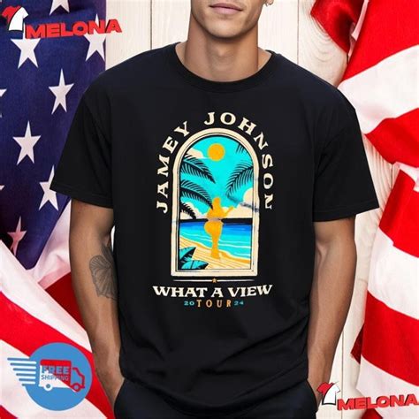 Jamey Johnson What A View Tour Relaxed T Shirt
