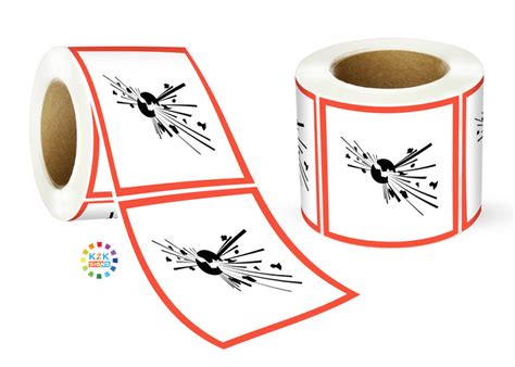 Explosive Ghs Sign Label Roll K2k Signs Australia