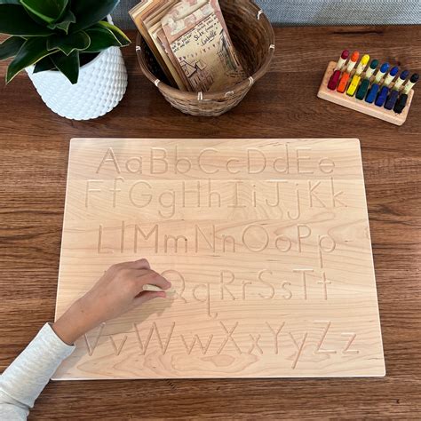 Reversible Print And Cursive Tracing Board Treasures From Jennifer