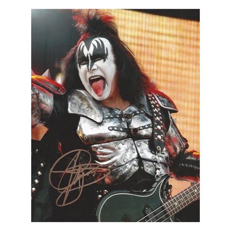 Gene Simmons Kiss Autograph