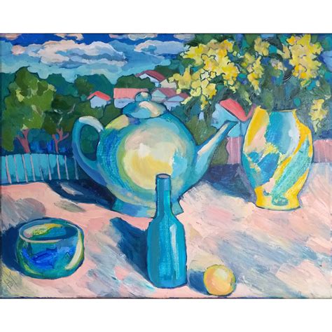 Купить картину Летний чай в Москве от художника Нафикова Эльза