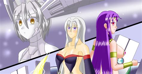 Pixivファンタジアaos 【pfaos】美闘士、並び立つ【汚染された遺跡】 Diceのイラスト Pixiv