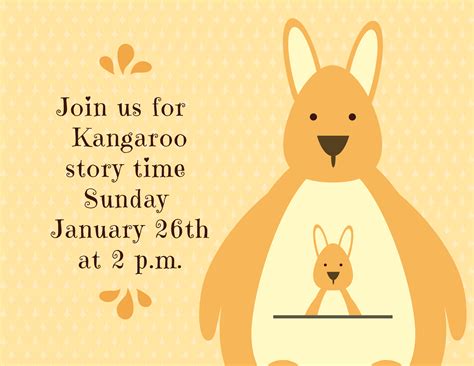 Kangaroo Storytime Bristol Public Library