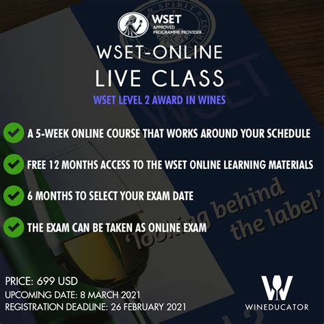 New Online Wset Live Class Is Coming 🍷 Wineducator Asia
