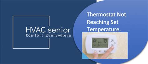 Thermostat Not Reaching Set Temperature Find Out Why And Fix It