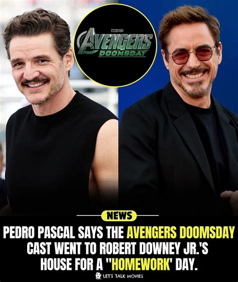 Lets Pedro Pascal Says That The Cast Of Avengers Doomsday — Which