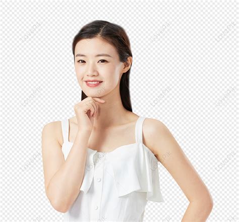 귀여운 여성 스킨 케어 Png 일러스트 무료 다운로드 Lovepik