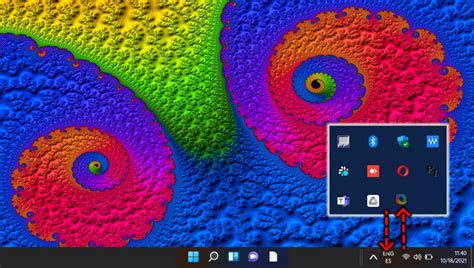 Windows 11 How To Hide Or Show Icons In The Taskbar Corner Overflow Menu