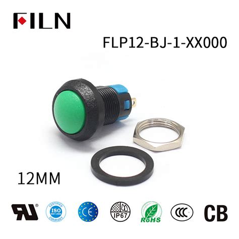 MM Momentary Non Illuminated Push Button Power Switch