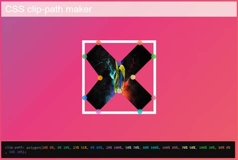 Css Clip Path Generator Hex Colors Picker