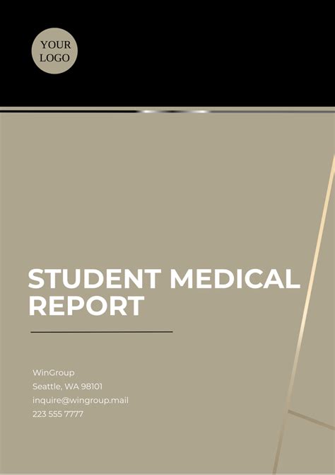 Free Medical Examination Report Template To Edit Online