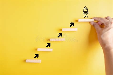 Business Growth Success Achievement Concept Hand Of People Arranging