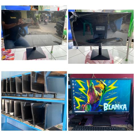 Jual Monitor Led Ips Lg Mk Ips Full Hd Hz Second Like New Shopee Indonesia