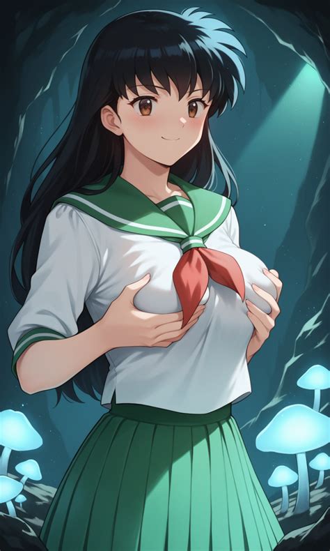 Rule 34 1girls Ai Generated Big Breasts Black Hair Breast Grab