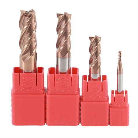 Carbide Square End Mills Carbide Ball End Mills Corner Radius End