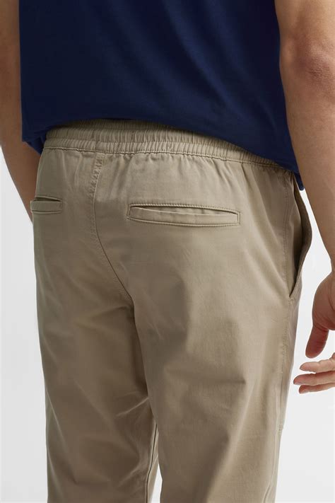 Pantalon Jogger En Twill Homme