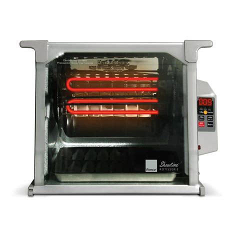 Ronco Showtime Digital Rotisserie And Bbq Oven Platinum Edition