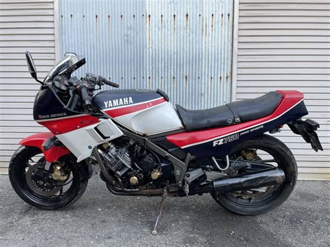 初年度S60年 になりました ヤマハ FZ750 1FM 旧車車両 書類 鍵付き ヤマハ 売買されたオークション情報yahooの商品情報を