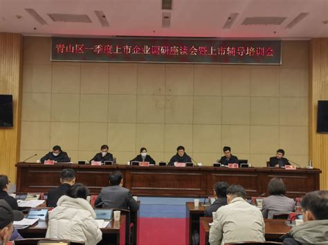 省上市促进会受邀参加青山区一季度上市企业调研座谈会 湖北省企业上市发展促进会