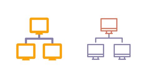 Computer Networks Icon 42869357 Vector Art At Vecteezy