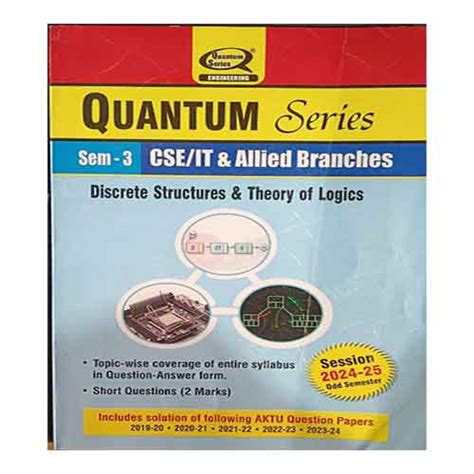 Quantum Series Discrete Structures And Theory Of Logics 2025