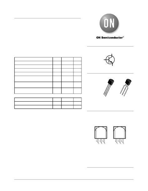 BC640 datasheet(1/4 Pages) ONSEMI | High Current Transistors