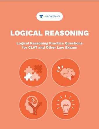 Logical Reasoning Practice Questions For Clat Other Law Exams Unacademy Amazon In Books