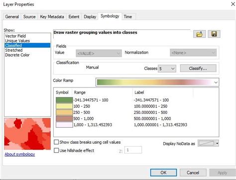 Solved Cant Display Classified Raster In Arcgis Pro 33 Esri Community