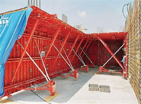 Tunnel Formwork Steel Concrete Ritm Industry