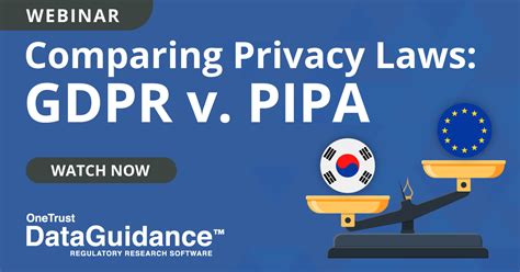 Comparing Privacy Laws GDPR V PIPA Resources OneTrust