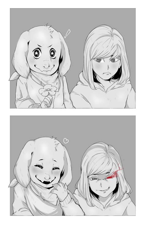 Chara Storyshift Asriel Asriel Dreemurr Undertale Au
