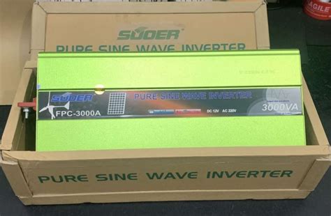 Promo Inverter Suoer Pure Sine Wave 3000w 12v 24v Solar Panel Fpc