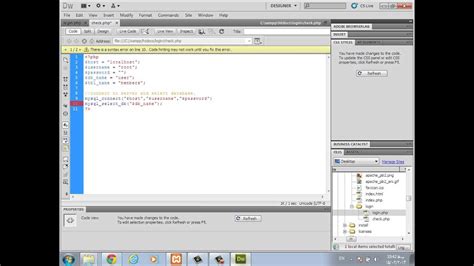 آموزش ساخت صفحه لاگین ورود با Php و نحوه برقراری اتصال به دیتابیس Youtube