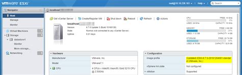 Manual Upgrade ESXi From To Via Esxcli King S Blog