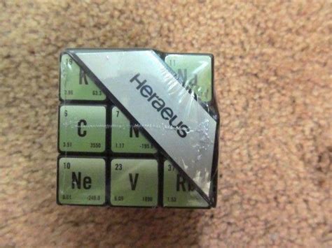New Rubiks Cube Periodic Table Of Elements 1822786048