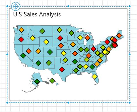 Design Map Using Marker Color Range Rule Report Designer