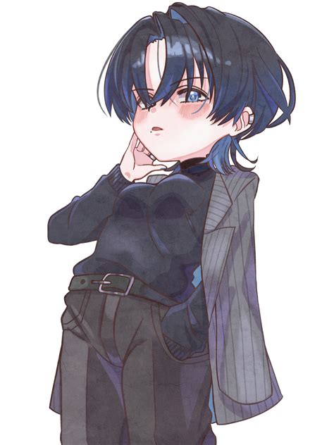 Hiodoshi Ao And Hiodoshi Ao Hololive And 1 More Drawn By Kyuushoku Touban Danbooru