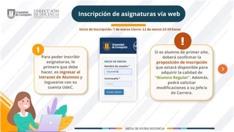 Inscripcion De Asignaturas I