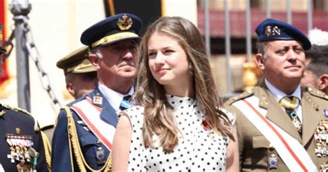 Así Vestirá La Princesa Leonor En La Academia General Militar De Zaragoza