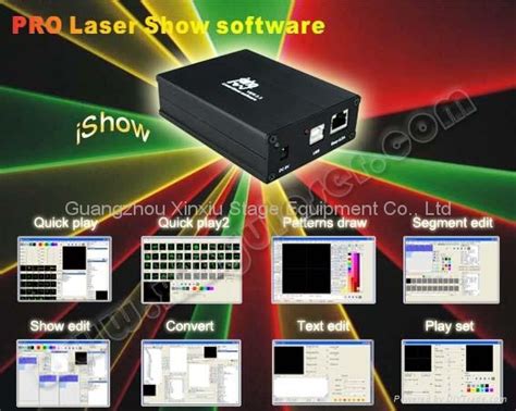 Ishow Laser Show Software Ilda Laser Show Controller Ishow V23 Xinyu China Manufacturer