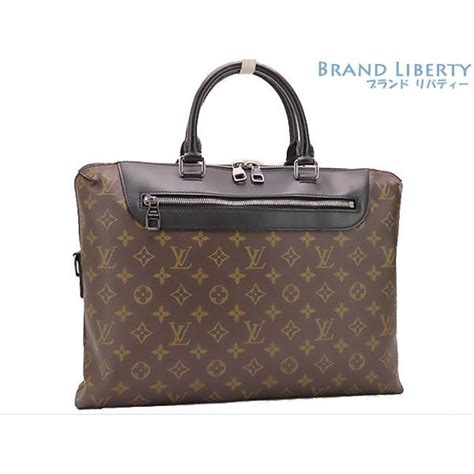 Louis Vuitton 美品 ルイヴィトン モノグラム マカサー ポルト ドキュマン ジュール Pdj ビジネスバッグ ブリーフケース