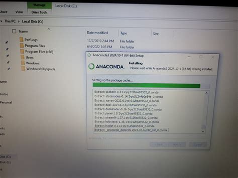 Anaconda Installation Stuck Product Help Anaconda Forum