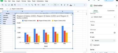 Create Multiple Line Graphs In Sheets