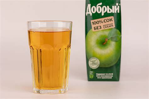 Сок яблочный «Добрый», 1 л – купить по приятной цене с доставкой на дом ...