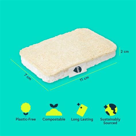 Seep Eco Sponge Scourer Ocado