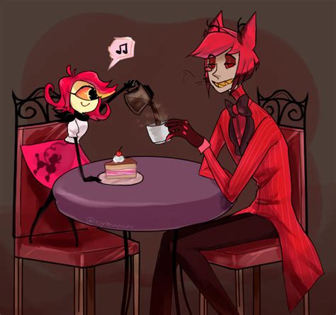 Pin By Uwu On Alastor X Niffty Hotel Art Hazbin Hotel