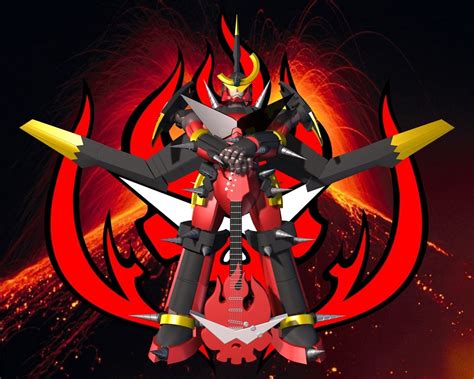 Illustration Anime Tengen Toppa Gurren Lagann Flower Computer Hd